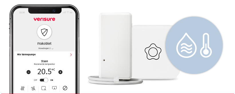 Smart Energy - Styr indeklimaet med Verisures temperaturapp